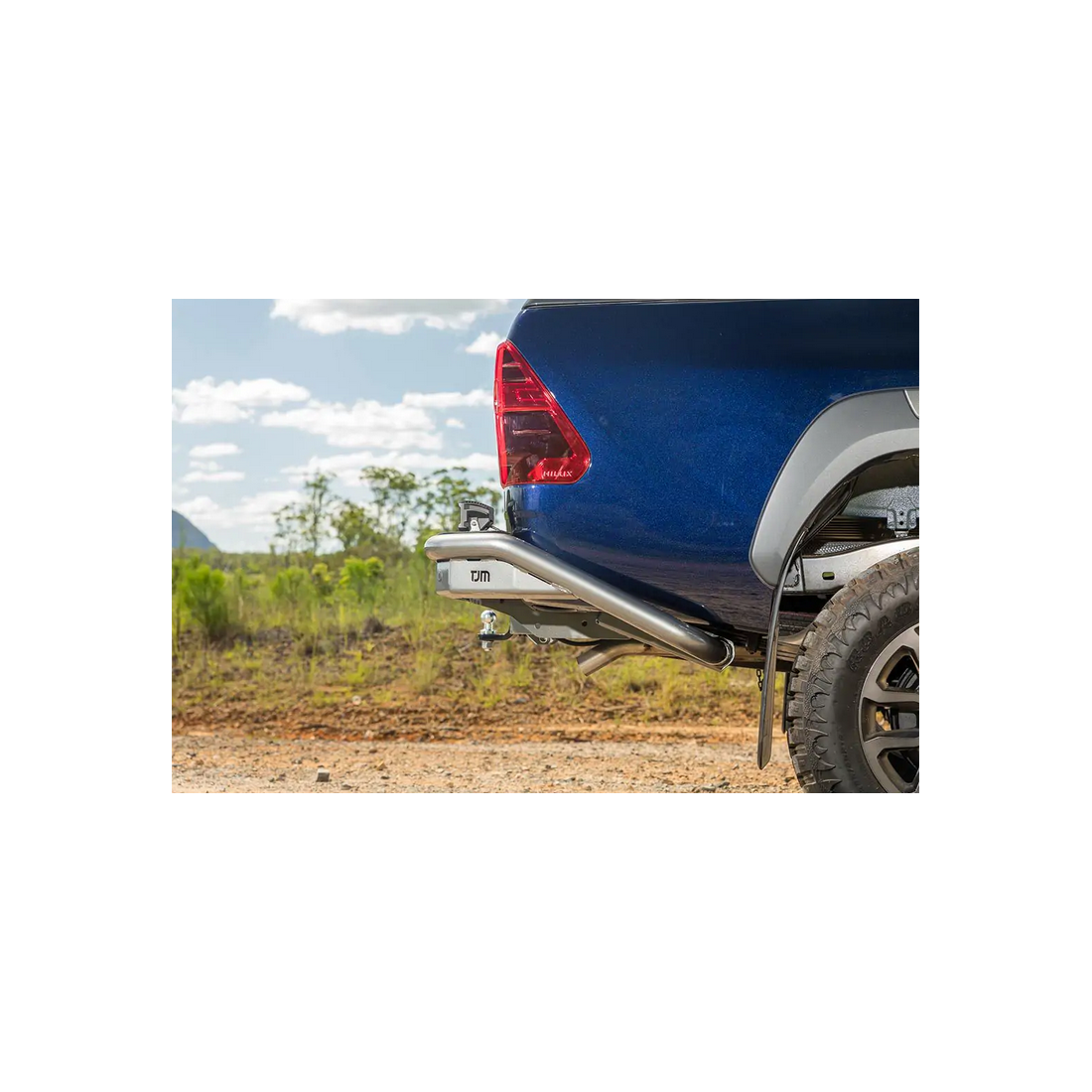 TJM RB6 REAR PROTECTION STEP TOWBAR REAR BAR-TOYOTA HILUX REVO ROCCO ROGUE