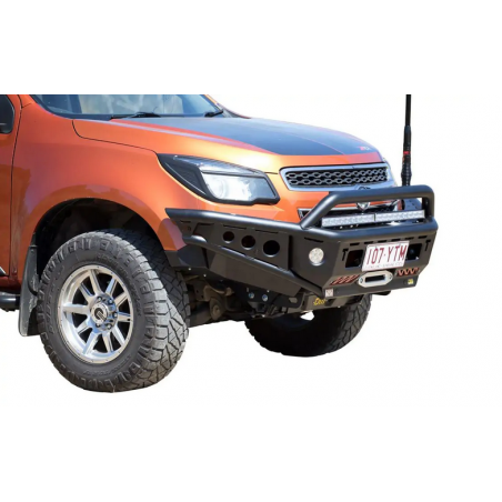 TJM CHASER BULL BAR BLACK STEEL - CHEVROLET COLORADO