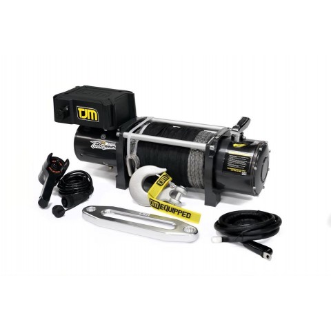 TJM TORQ WINCH 9500LB INC YELLOW SYNTHETIC ROPE