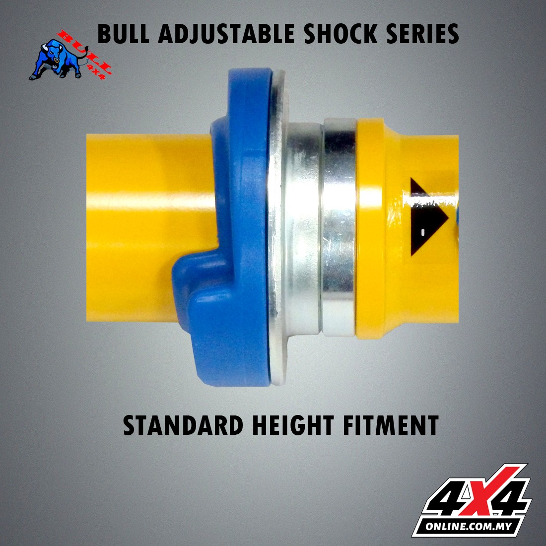 MITSUBISHI TRITON 06-18 BULL 4X4 ADJUSTABLE SHOCK SERIES